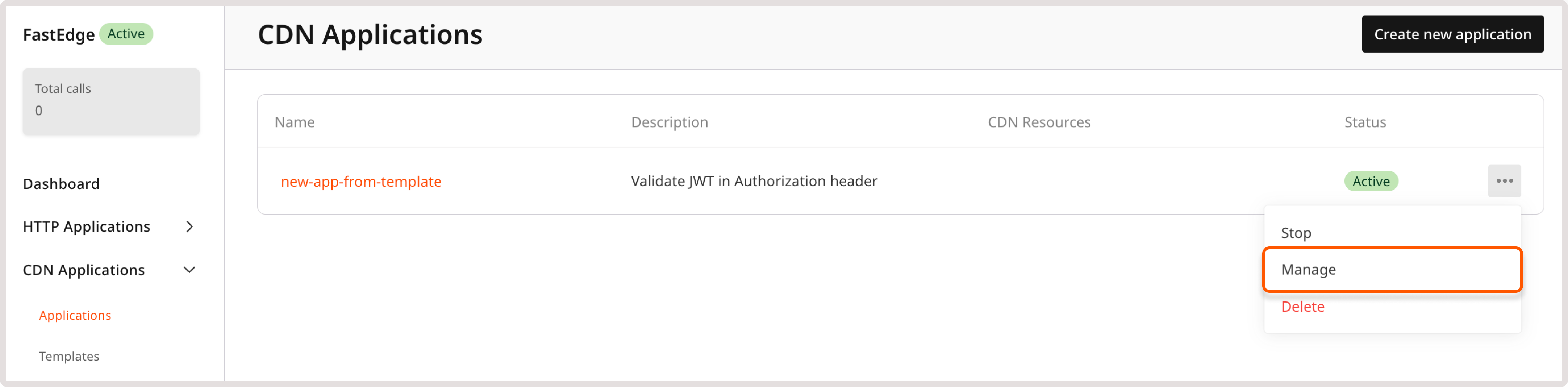 Manage CDB EdgeCompute apps - CDB DOCUMENTATION